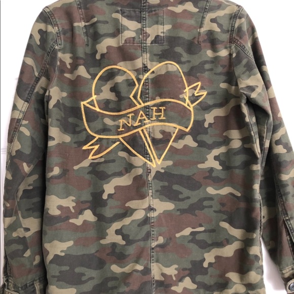 American Eagle Outfitters | Jackets & Coats | Camo Nah Jacket | Poshmark